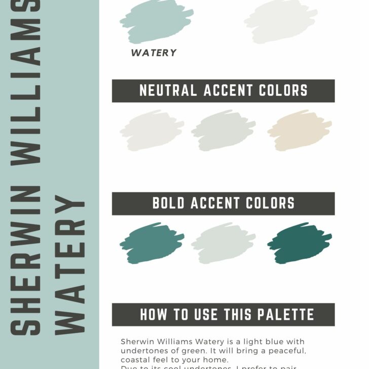 Benjamin Moore October Mist Paint Color Palette – The Paint Color Project
