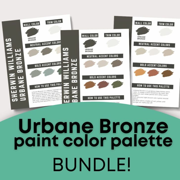 Urbane Bronze Color Palette Bundle - The Paint Color Project