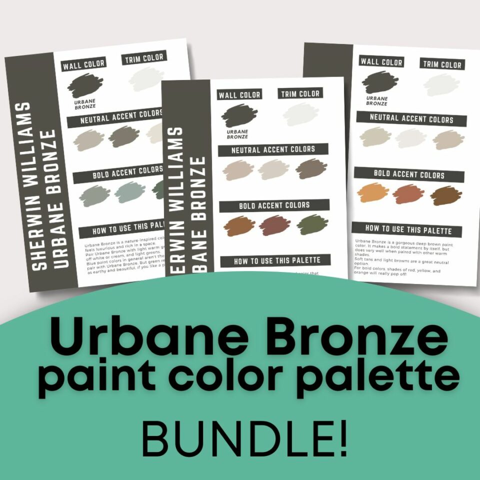 Urbane Bronze Color Palette Bundle - The Paint Color Project