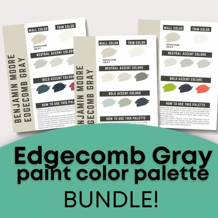 Edgecomb Gray Color Palette Bundle - The Paint Color Project