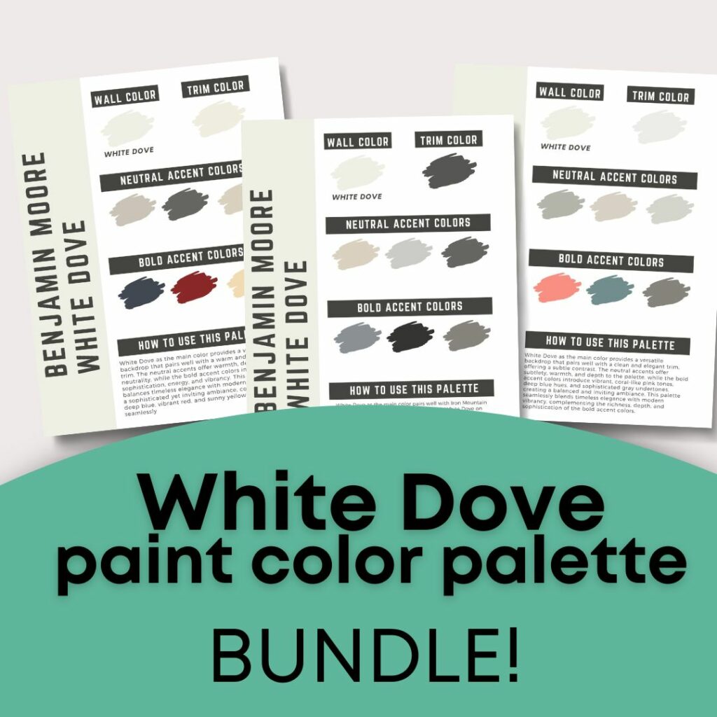 White Dove Color Palette Bundle - The Paint Color Project
