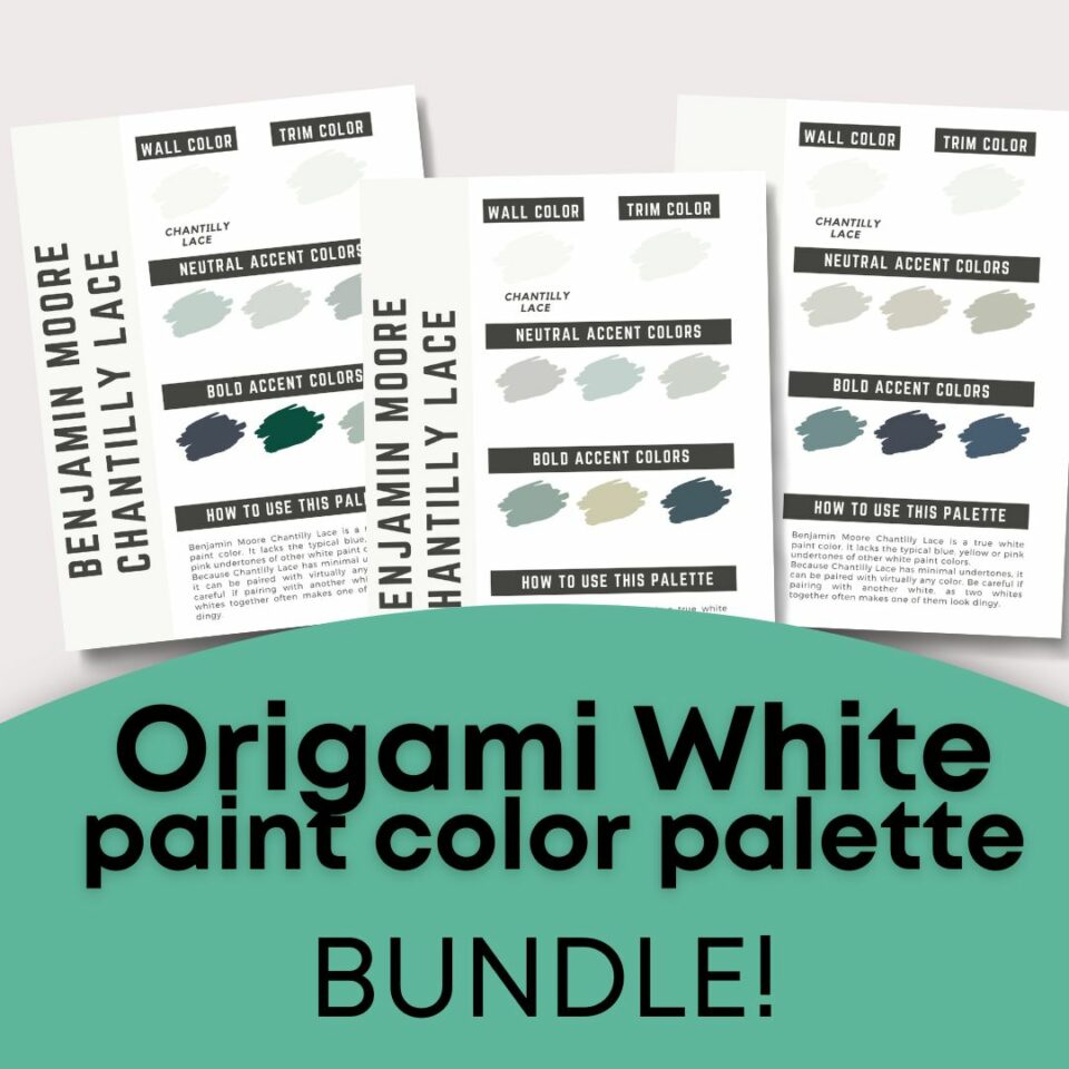 Sherwin Williams Origami White Paint Color Palette - The Paint Color ...