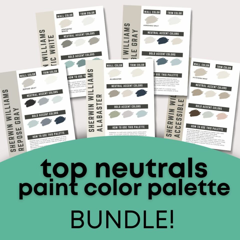 Neutral Paint Color Bundle – The Paint Color Project