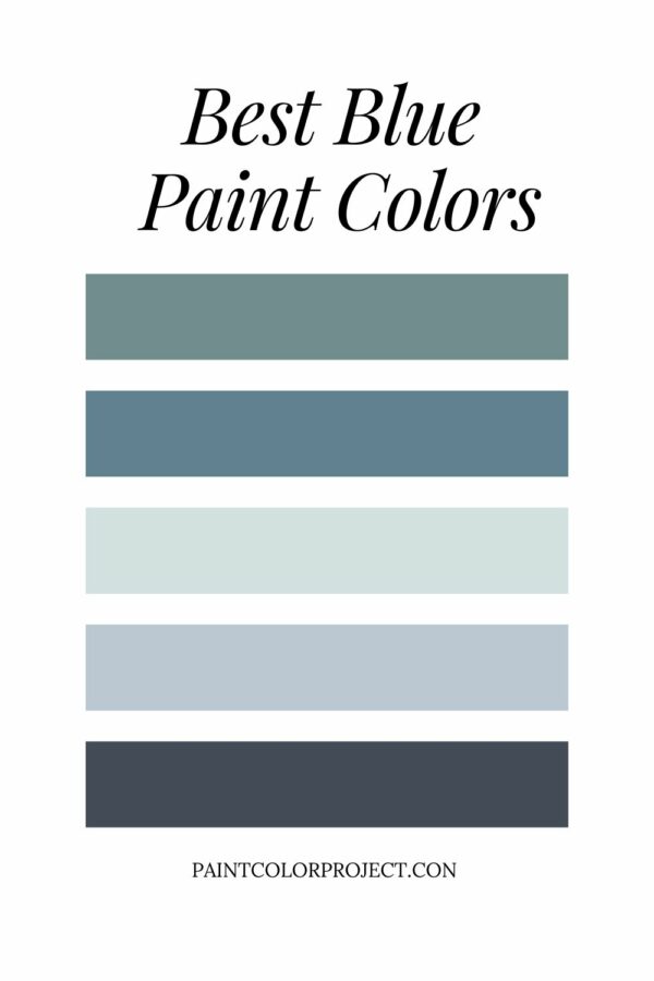 Best Blue Paint Colors for Your Home - The Paint Color Project