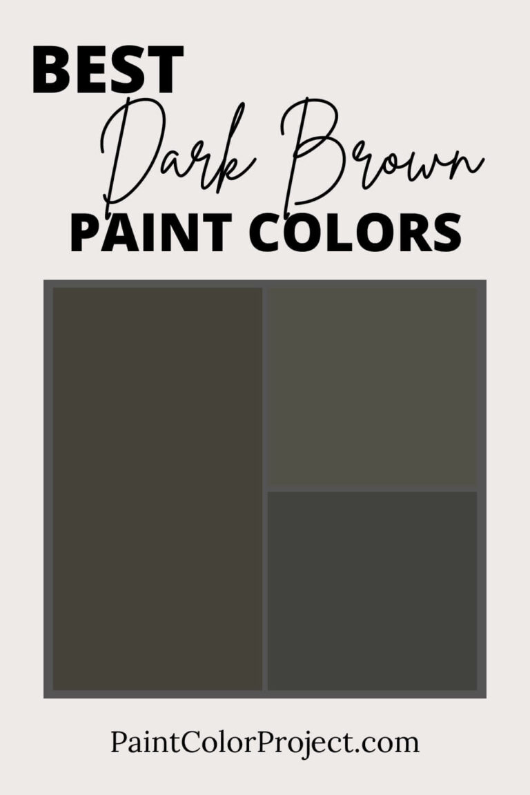 Best Brown Paint Colors For Your Home - The Paint Color Project