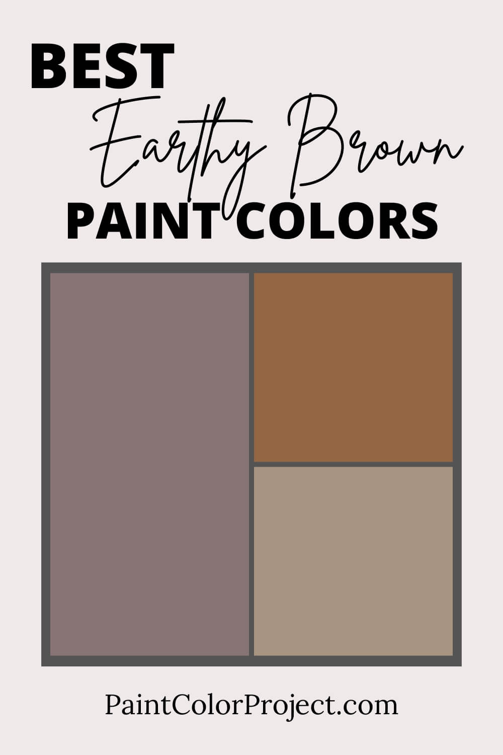 Best Brown Paint Colors For Your Home - The Paint Color Project