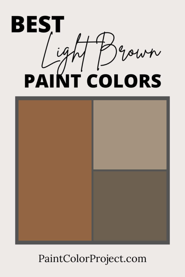Best Brown Paint Colors For Your Home - The Paint Color Project
