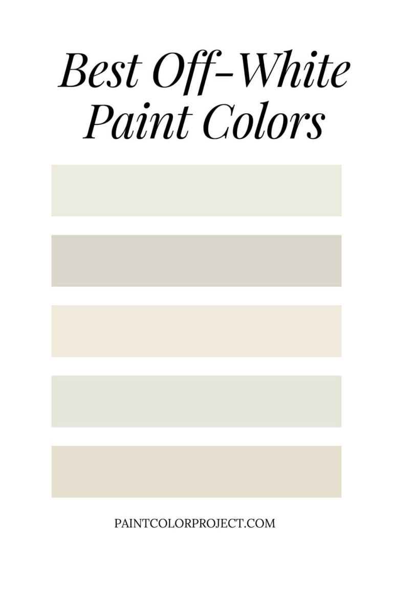 Best Off-White Paint Colors for Your Home - The Paint Color Project